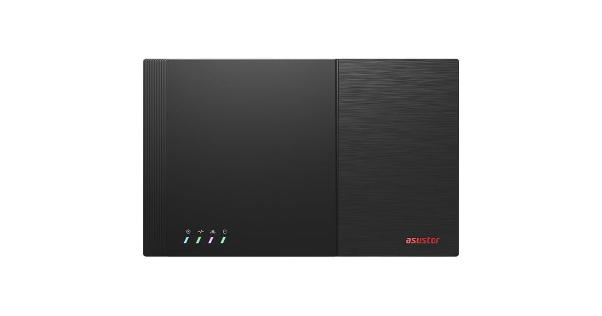 Asustor Flashtor 6 Gen2 FS6806X nas Zwart, 10GbE LAN, USB-C