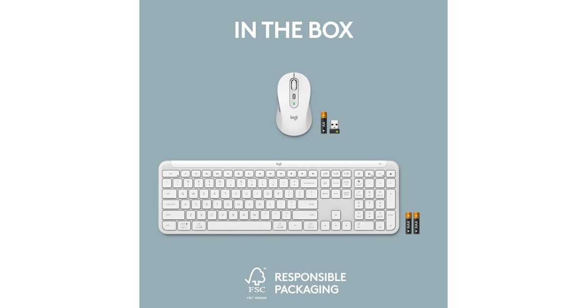 Logitech MK950 Signature Slim Wireless Keyboard en Muis Combo ...
