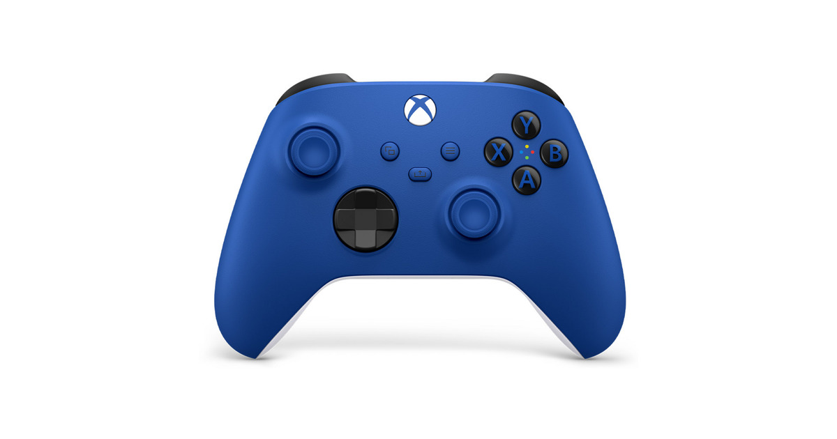 Microsoft Xbox Wireless Controller - Shock Blue Blauw, Bluetooth