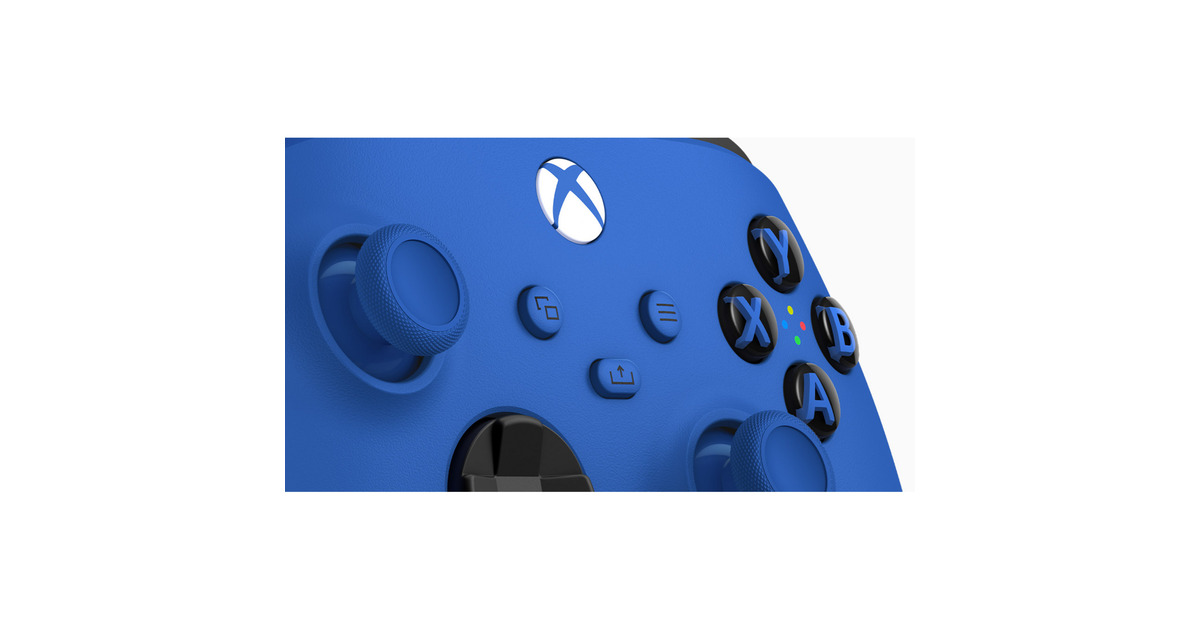 Microsoft Xbox Wireless Controller - Shock Blue Blauw, Bluetooth