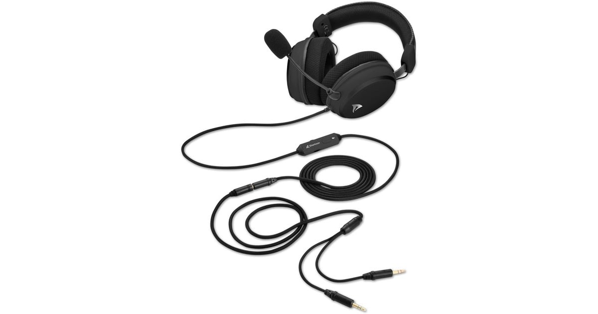 Sharkoon SKILLER SGH25 over-ear gaming headset Zwart, Pc, PlayStation 5 ...
