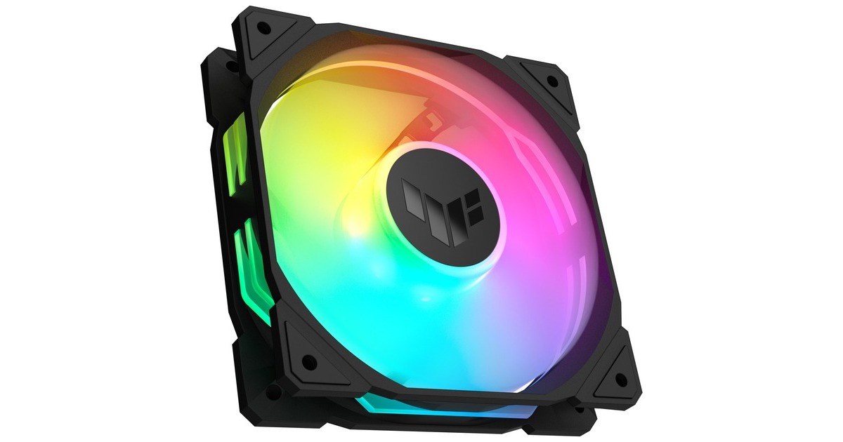 ASUS TUF Gaming TR120 ARGB case fans Zwart, 3 stuks, 120 x 120 x 25 mm
