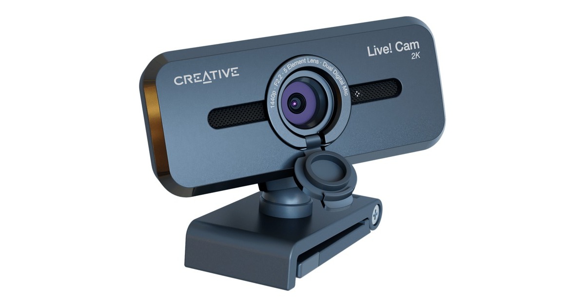 Creative Live! Cam Sync V3 webcam Zwart