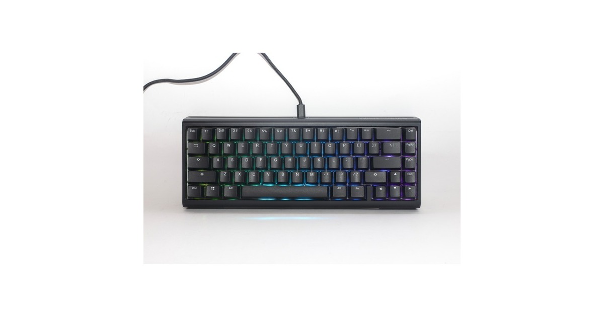 Ducky ProjectD Tinker 65 met QMK/VIA, toetsenbord Zwart/wit, US lay-out ...
