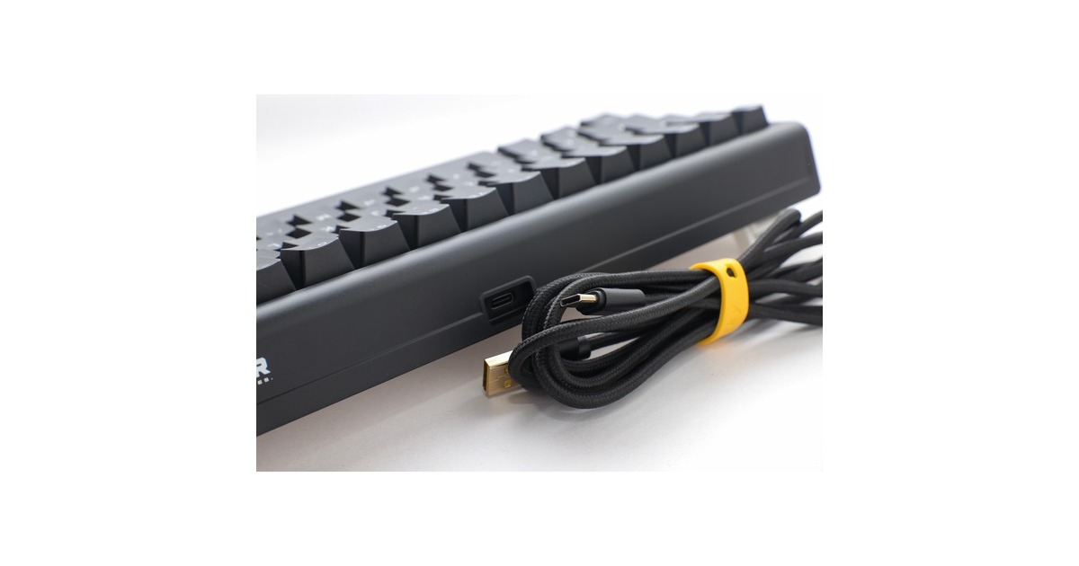 Ducky ProjectD Tinker 65 met QMK/VIA, toetsenbord Zwart/wit, US lay-out ...