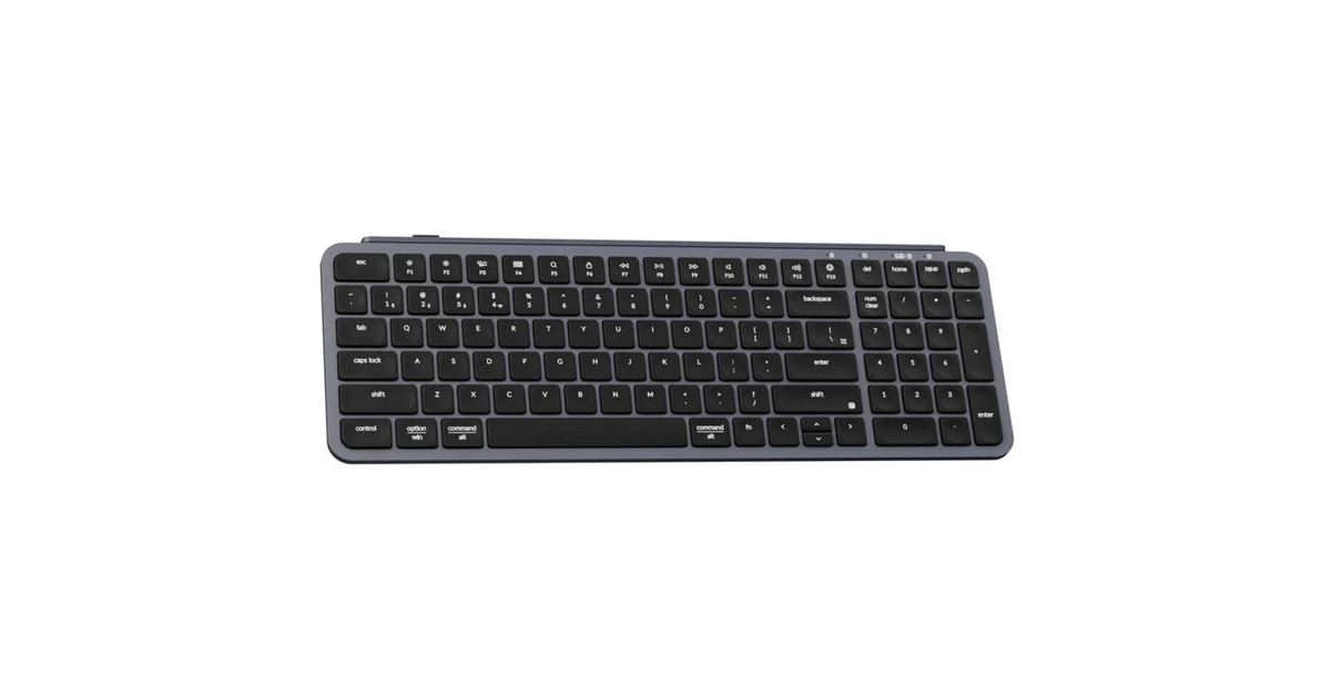 Keychron B2 Pro-K1, toetsenbord Grijs/zwart, US lay-out, Scissor ...