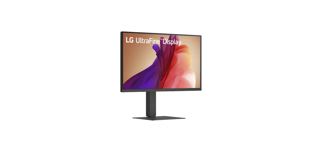 LG 27" 4K UHD monitor Zwart