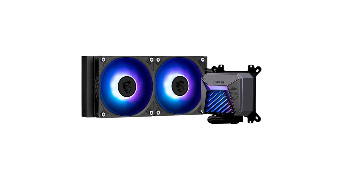 MSI MAG CORELIQUID A15 240 waterkoeling Zwart, ARGB GEN2