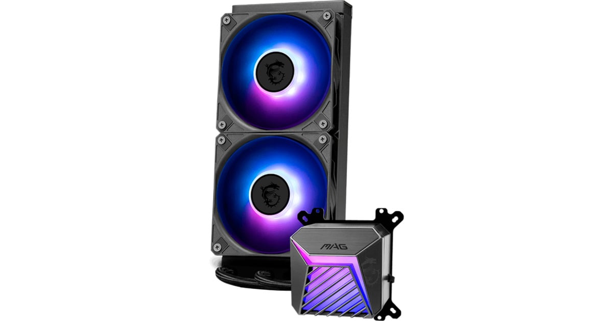 MSI MAG CORELIQUID A15 240 waterkoeling Zwart, ARGB GEN2