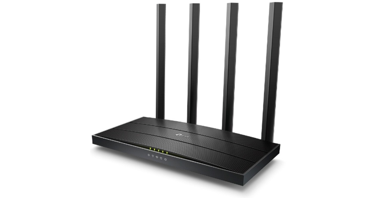 TP-Link Archer C6 V4.0 router Zwart
