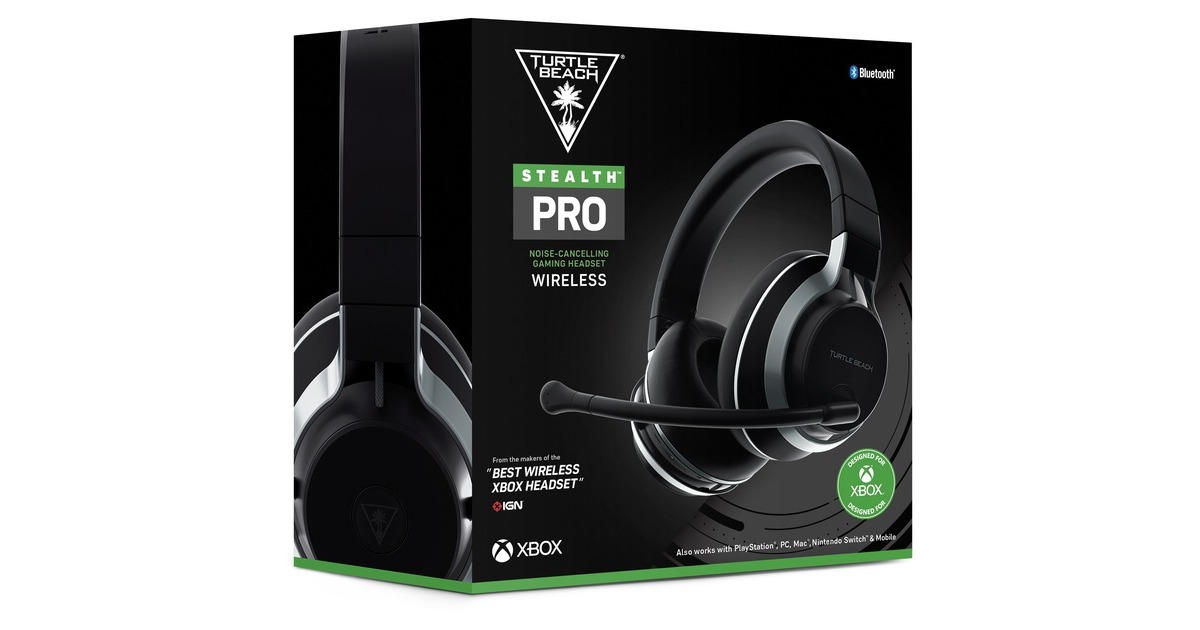 Turtle Beach Stealth Pro over-ear gaming headset Zwart, Xbox Series X ...