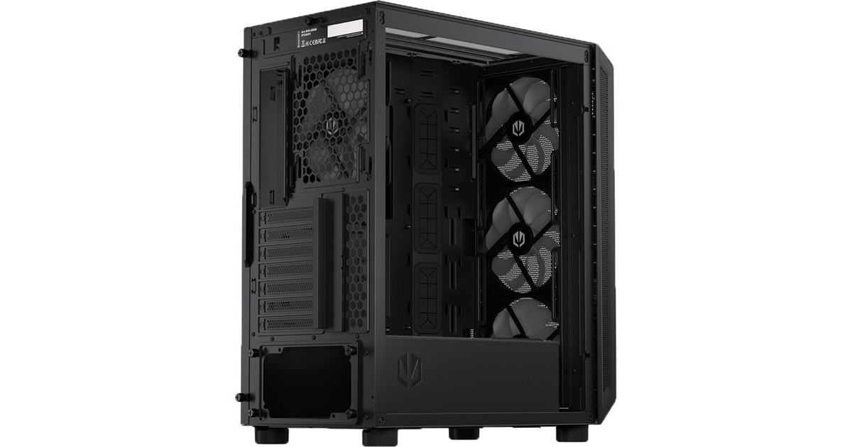 ENDORFY Arx 500 ARGB big tower behuizing Zwart | 2x USB-A | 1x USB-C ...