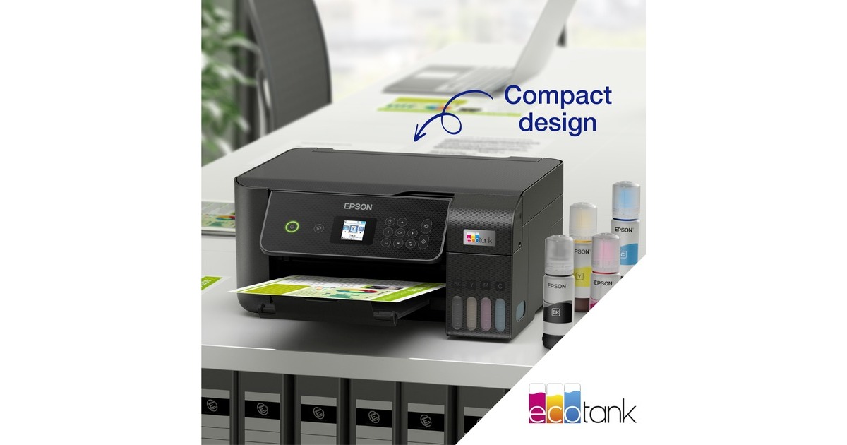 Epson EcoTank ET-2870 A4 multifunctionele Wi-Fi-printer met inkttank all-in-one inkjetprinter ...