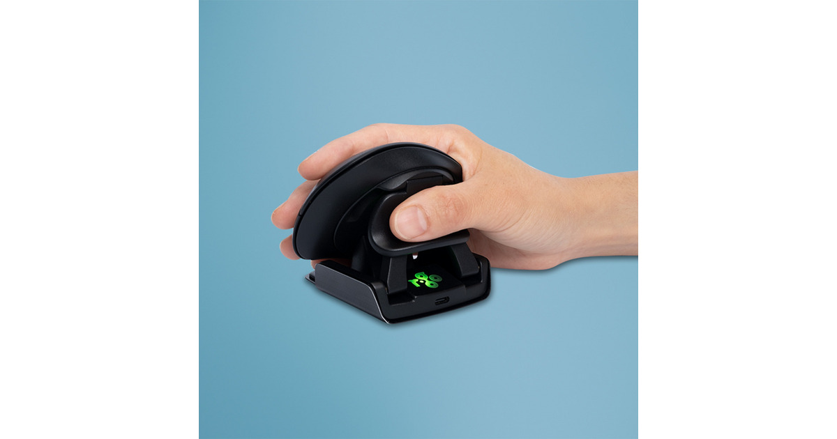 R-Go Tools Twister Ambidexter ergonomische muis Zwart, 400 - 2400 DPI ...