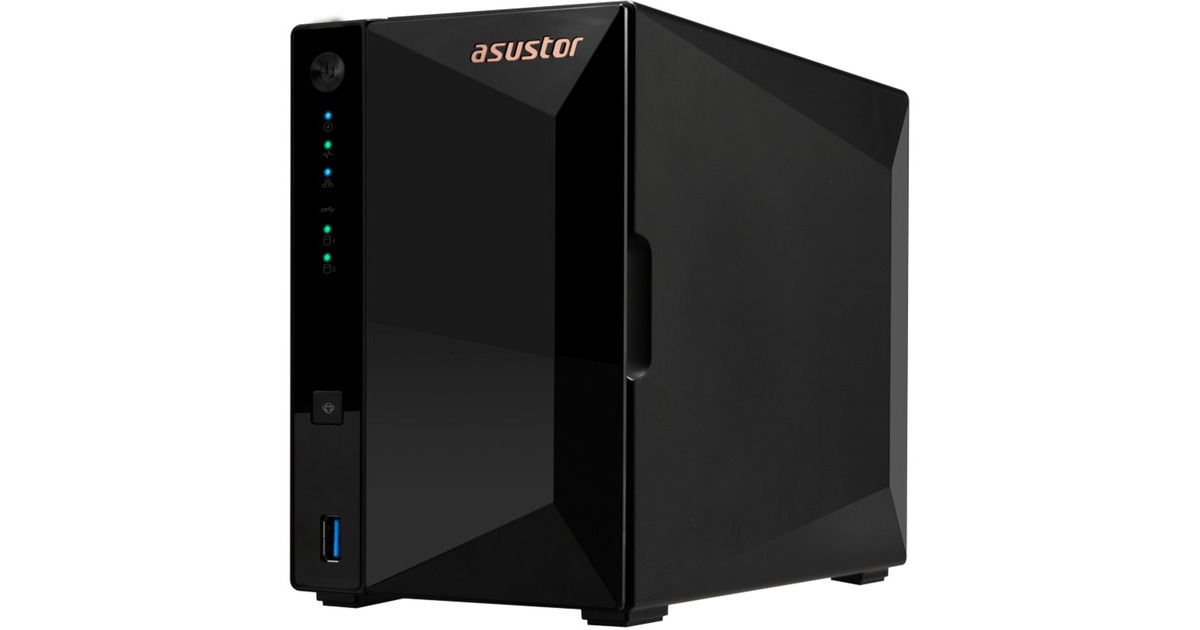 Asustor Drivestor 2 Pro Gen2 nas Zwart, USB