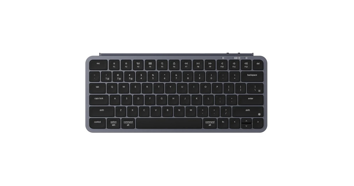 Keychron B1 Pro-K1, toetsenbord Grijs/zwart, US-International, Scissor ...