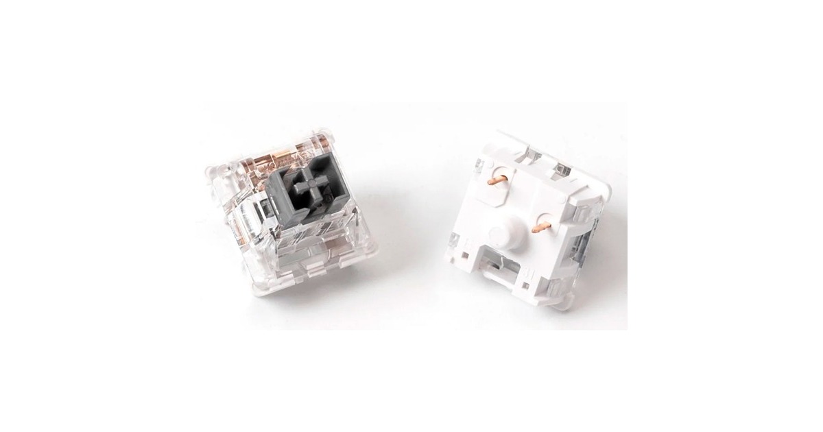 Keychron K Pro Silver Switch-Set keyboard switches Zilver/transparant ...