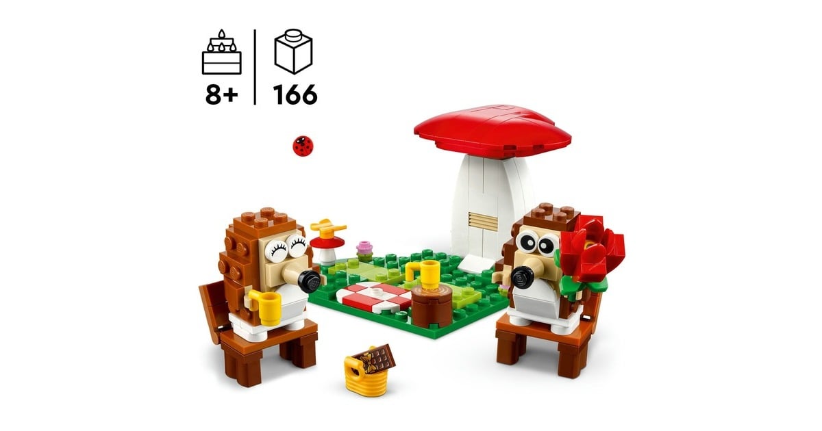 LEGO Iconic - Egelpicknick Constructiespeelgoed 40711