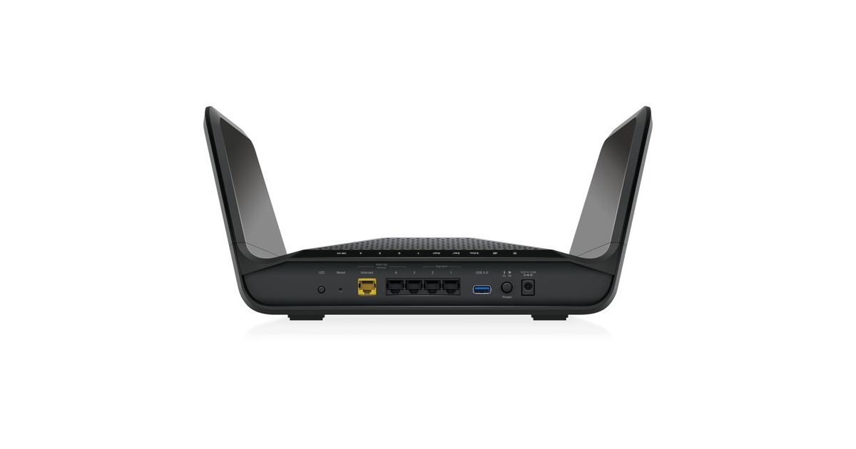 NETGEAR Nighthawk Tri-band AX8 8-Stream AX6600 WiFi 6 Router Zwart