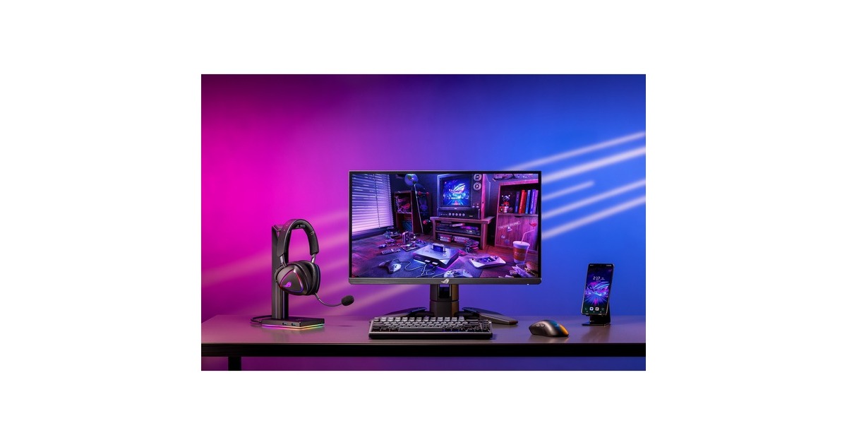 ASUS ROG Delta II over-ear gaming headset Zwart, 3.5mm / 2.4GHz / Bluetooth