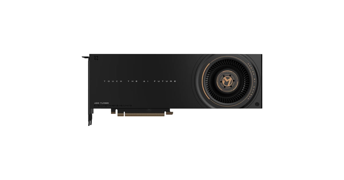 MAXSUN Intel Arc Pro B60 Dual 48G Turbo grafische kaart Zwart, 1x HDMI ...