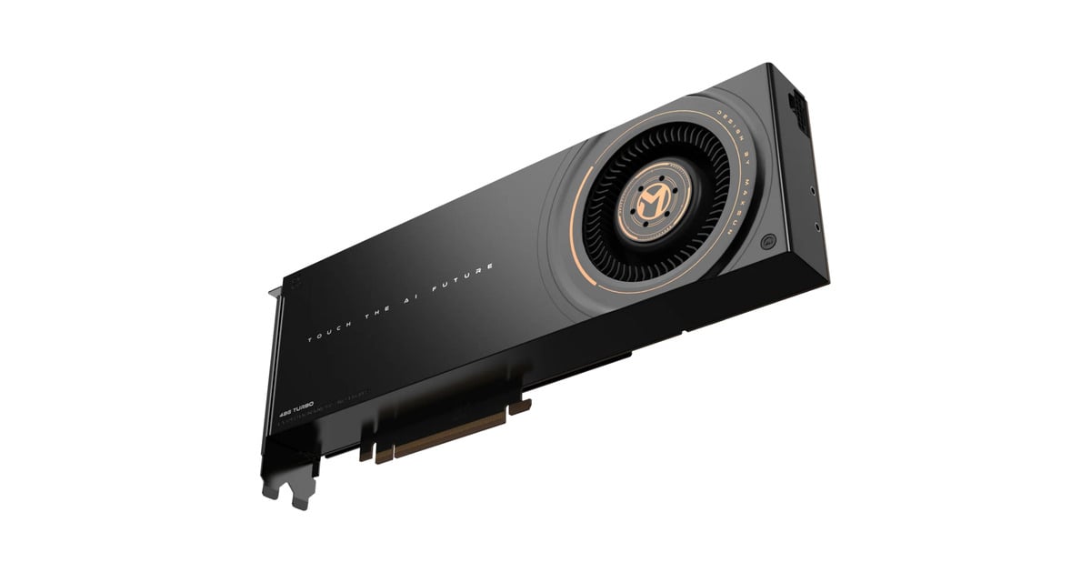 MAXSUN Intel Arc Pro B60 Dual 48G Turbo grafische kaart Zwart, 1x HDMI ...