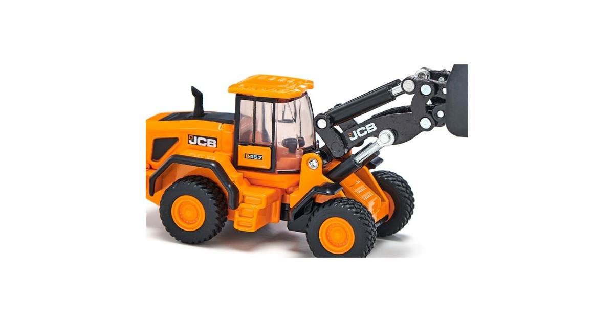 SIKU SUPER - JCB 457 WLS wiellader Modelvoertuig Schaal 1:87