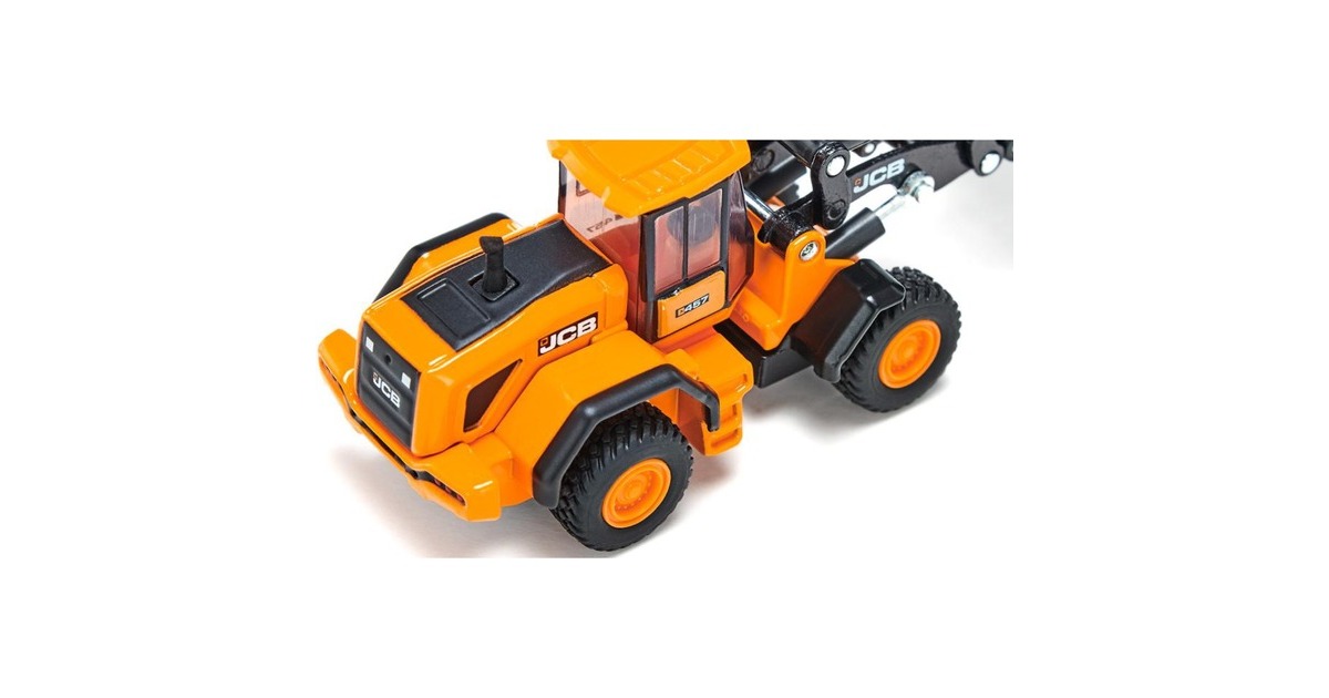 SIKU SUPER - JCB 457 WLS wiellader Modelvoertuig Schaal 1:87