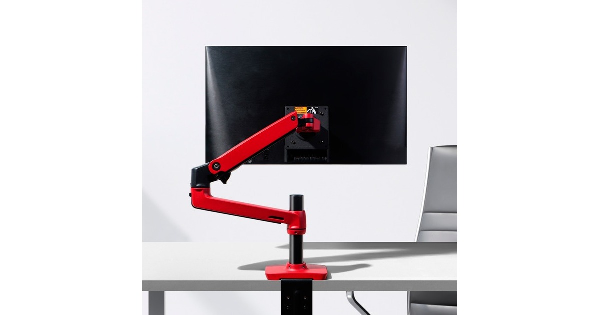 Ergotron LX Desk Monitor Arm monitorarm Rood/zwart