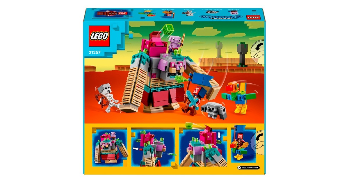 LEGO Minecraft - Duel met de Verslinder Constructiespeelgoed 21257