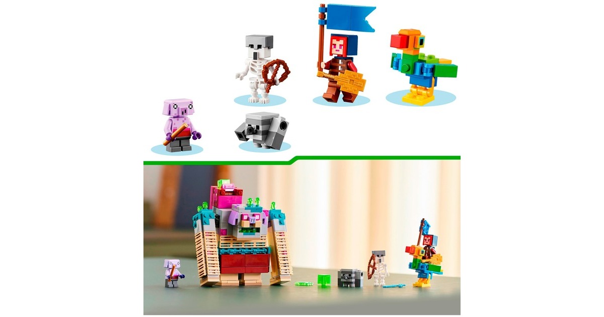 LEGO Minecraft - Duel met de Verslinder Constructiespeelgoed 21257