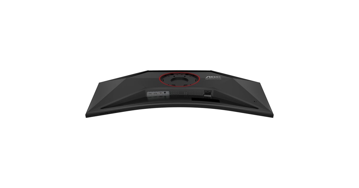 AOC CU34G4 34" Curved UltraWide gaming monitor Zwart/rood, 2x HDMI ...