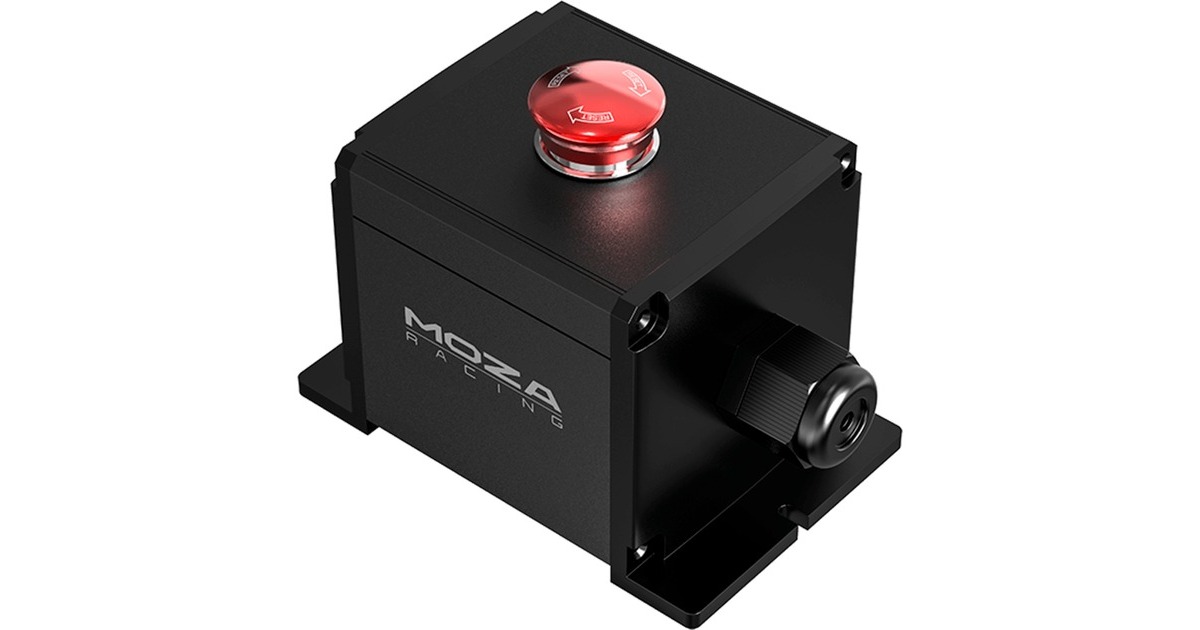 MOZA Racing E-Stop Switch schakelaar Zwart/rood