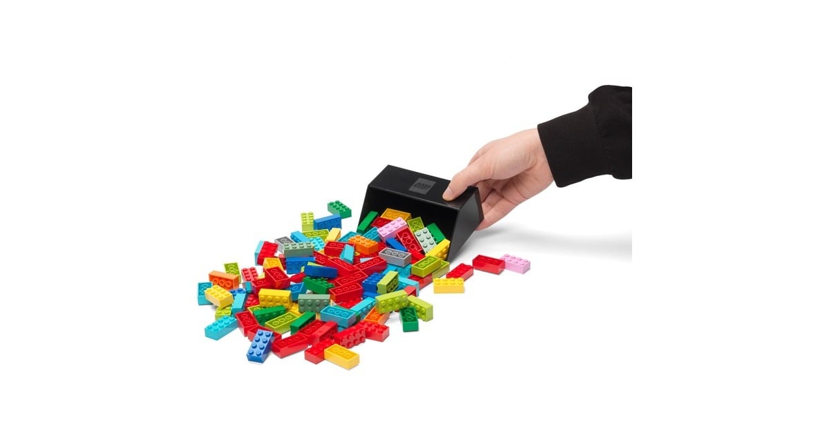 Room Copenhagen LEGO Brick Scooper Set 2-delig opbergdoos Grijs