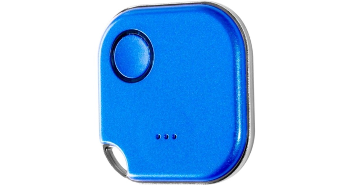 Shelly Blu Button1 knop Blauw