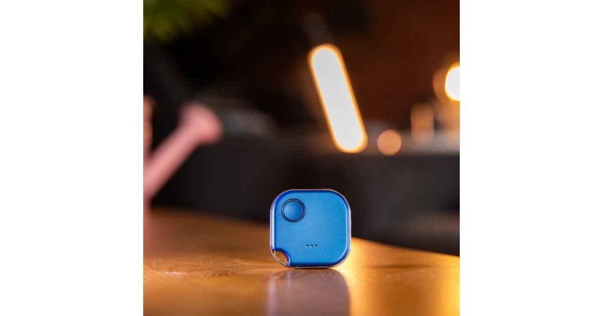 Shelly Blu Button1 knop Blauw