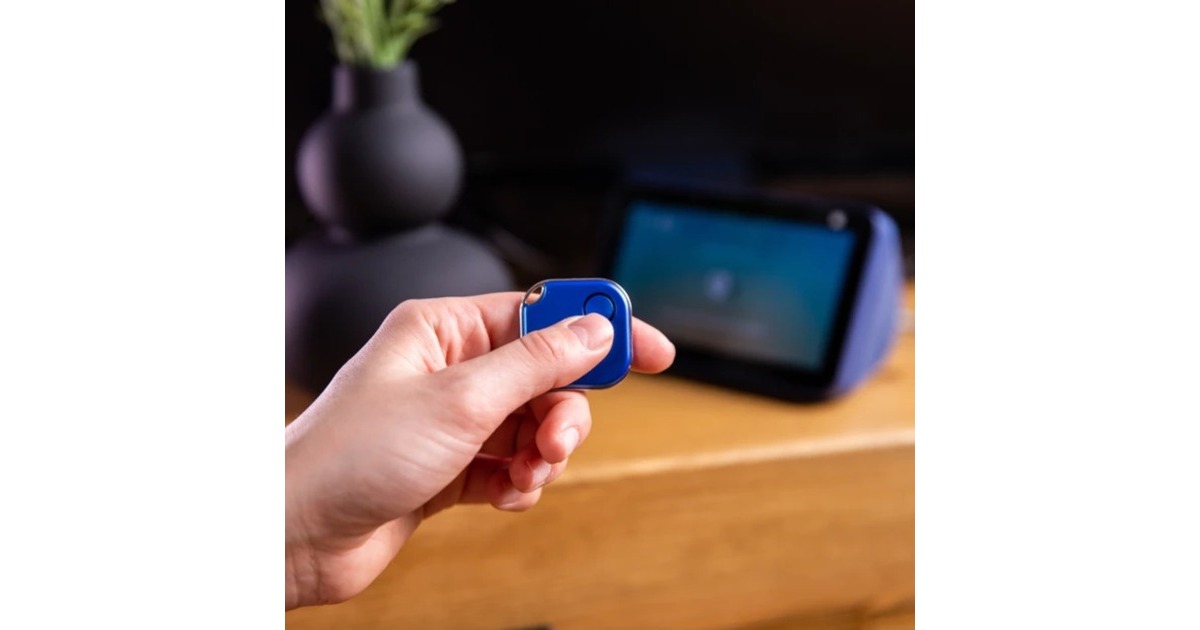 Shelly Blu Button1 knop Blauw