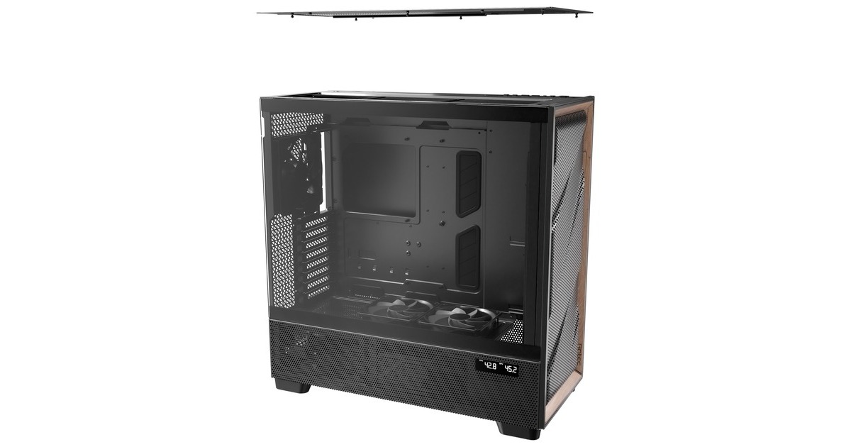 Antec FLUX Pro big tower behuizing Zwart | 2x USB-A | 1x USB-C ...