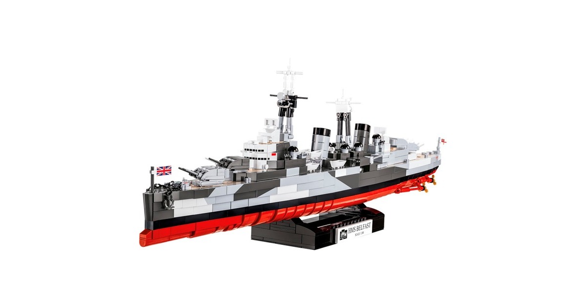 COBI HMS Belfast Constructiespeelgoed Schaal 1:300