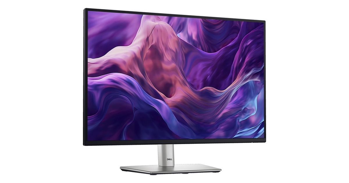 Dell P2425E 24" monitor Zwart/zilver, HDMI, DisplayPort, 3x USB-A, 2x ...