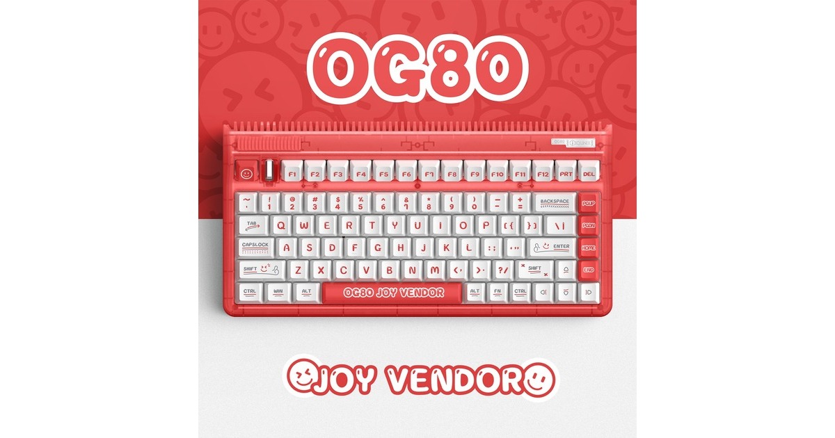 IQUNIX OG80 Joy Vendor Wireless Mechanical Keyboard, gaming toetsenbord ...