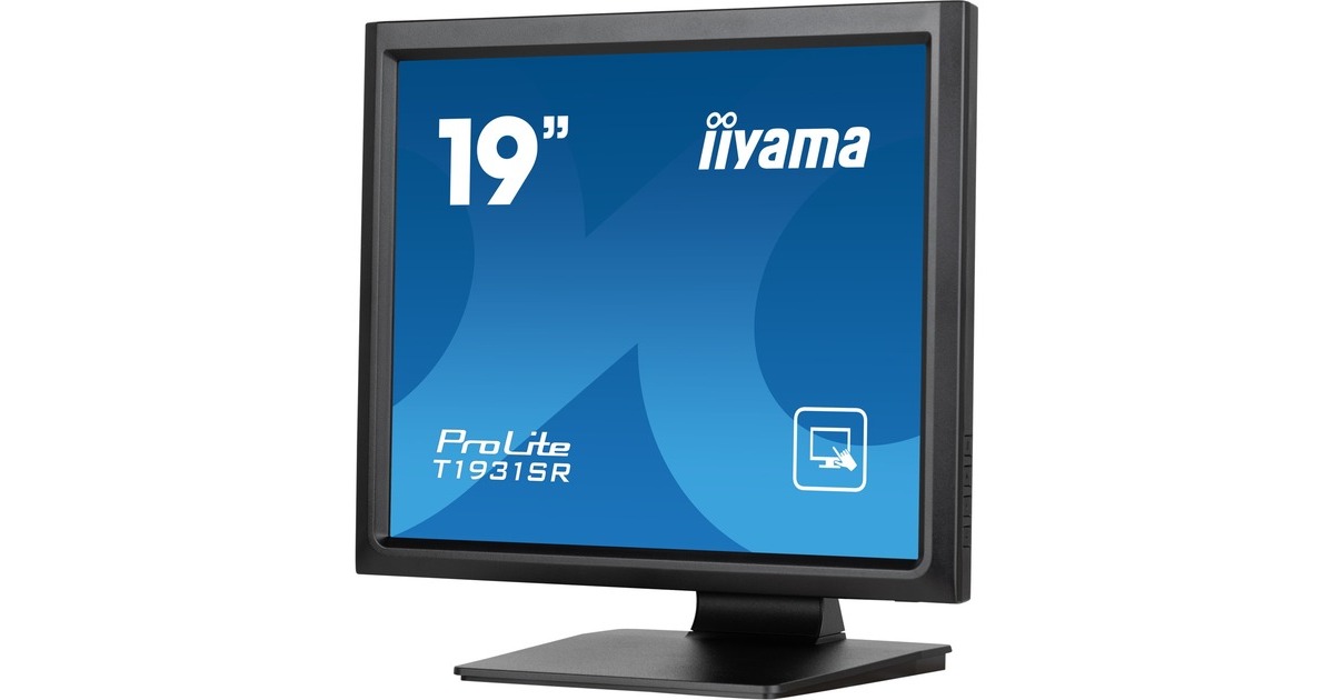iiyama ProLite T1931SR-B1S 19" touchscreen monitor Zwart, Touch, VGA ...