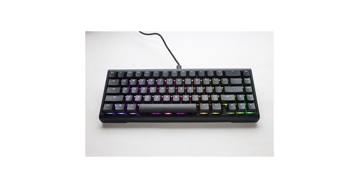 Ducky ProjectD Tinker 65 met QMK/VIA, toetsenbord Zwart/wit, US lay-out ...