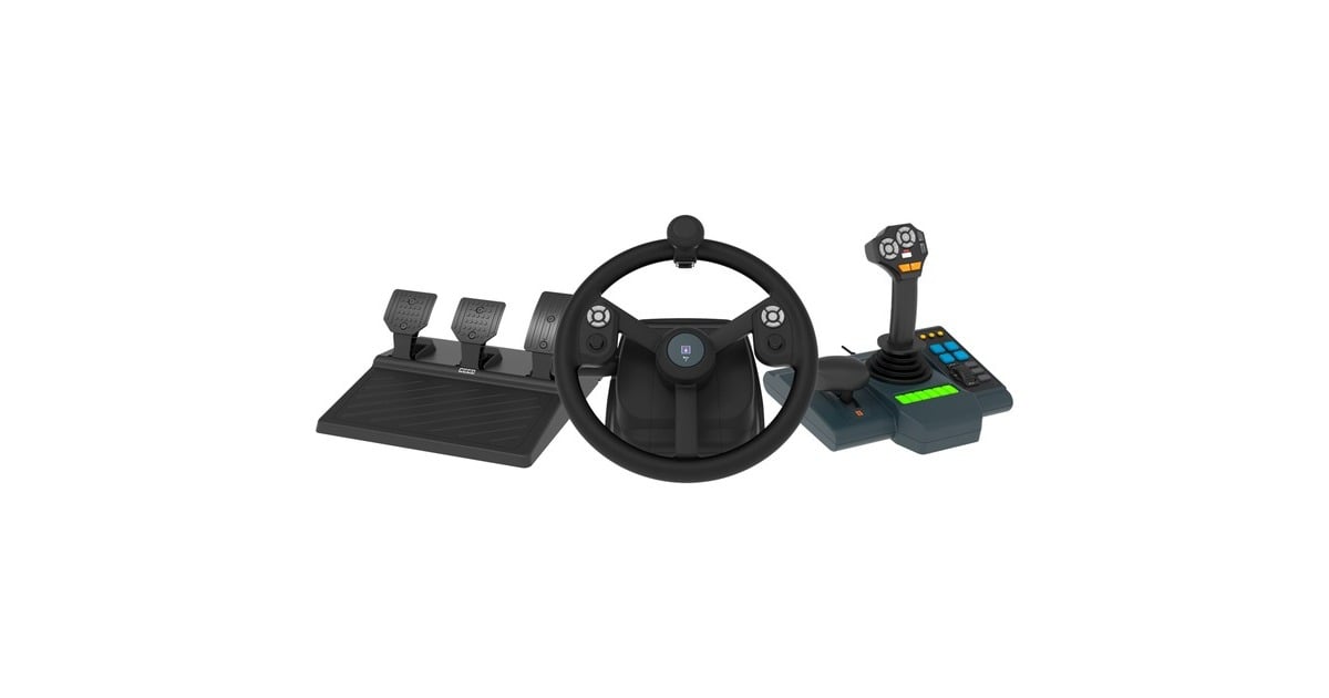 HORI Farming Vehicle Control System simulatorset Zwart
