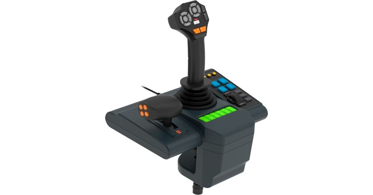 HORI Farming Vehicle Control System simulatorset Zwart