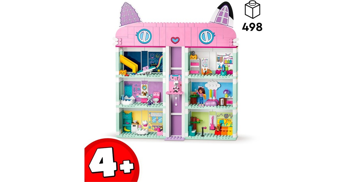 LEGO Gabby's poppenhuis - Gabby's poppenhuis Constructiespeelgoed 10788