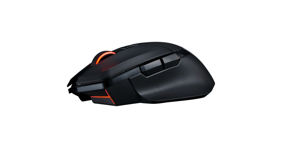 PowerColor ALPHYN AM10 Wireless Gaming Mouse Zwart/rood, 100 - 26000 ...