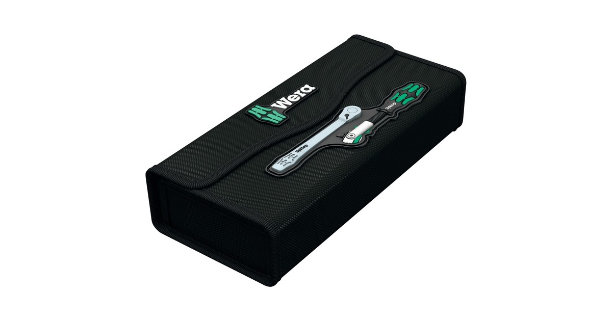 Wera Kraftform Compact Zyklop MS1 Metal/Speed ratel, 1/4" Zwart/groen ...