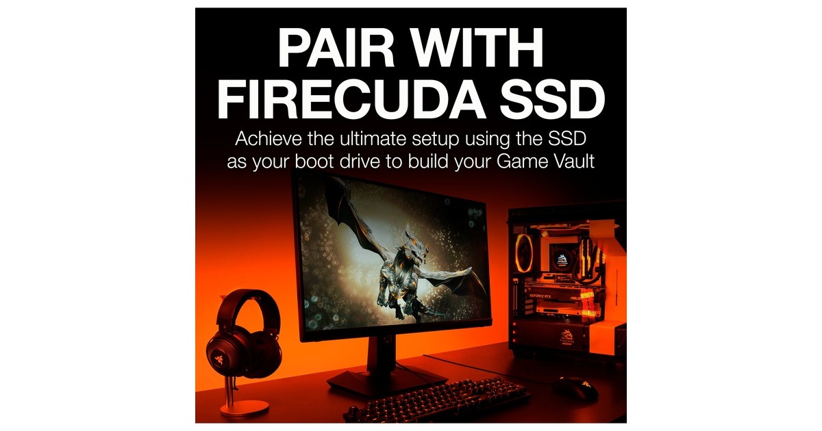 Seagate FireCuda 8 TB harde schijf ST8000DXA01, SATA/600