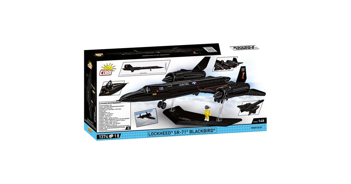 COBI Armed Forces - Lockheed SR-71 Blackbird Constructiespeelgoed COBI-5891